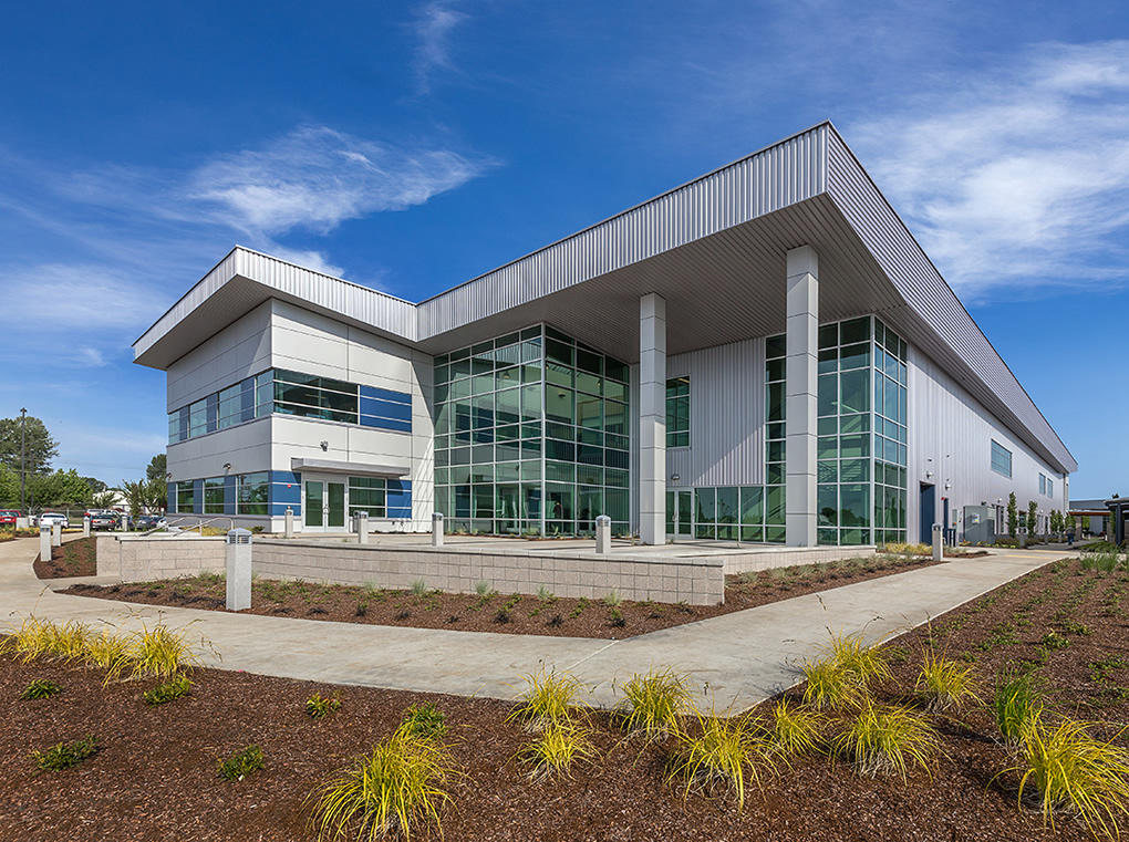 Concrete Panel Building Facade