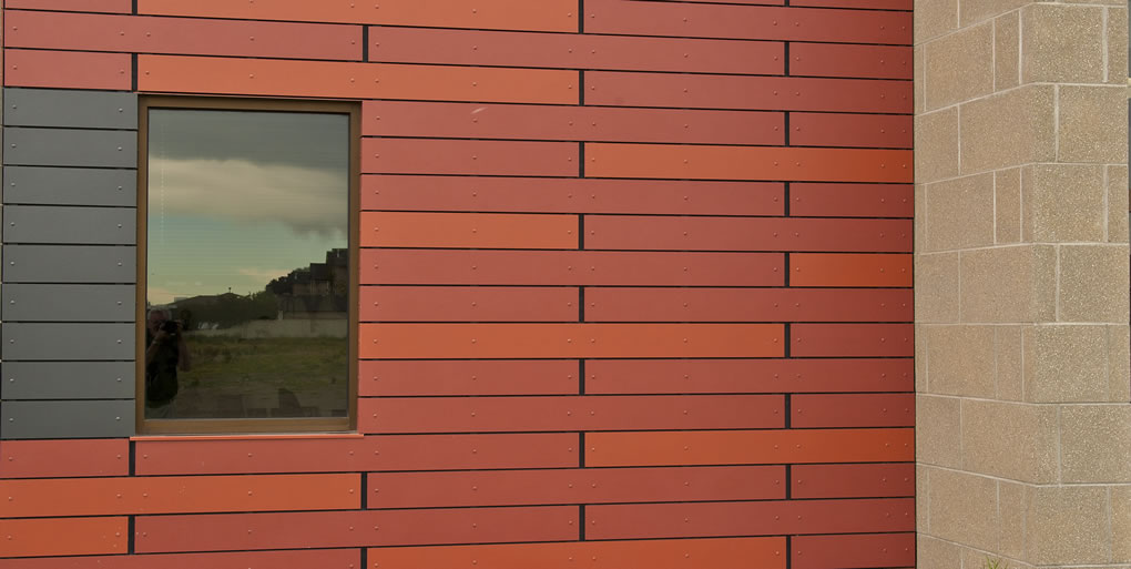 Swisspearl® composite cement panels give your building high visual ...