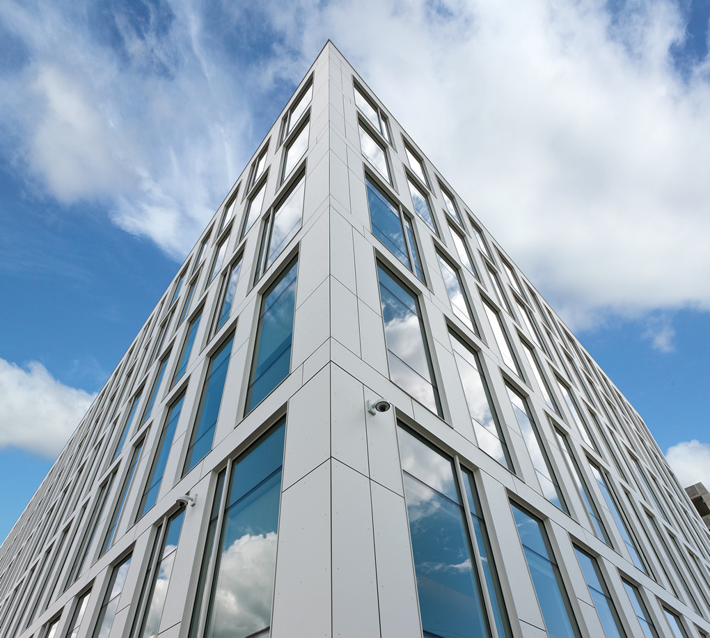 Concrete Panel Building Facade